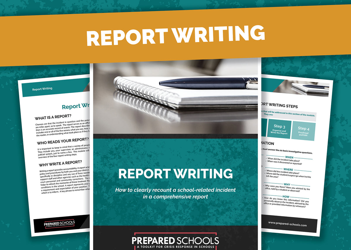 Report Writing – Prepared Schools